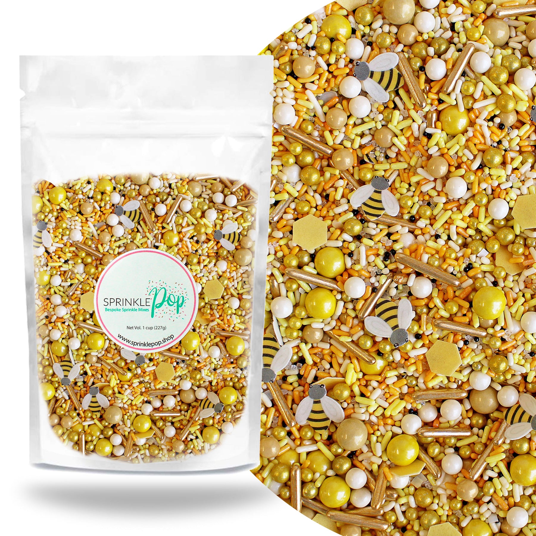 Honey Bee Sprinkle Mix – Sprinkle Pop
