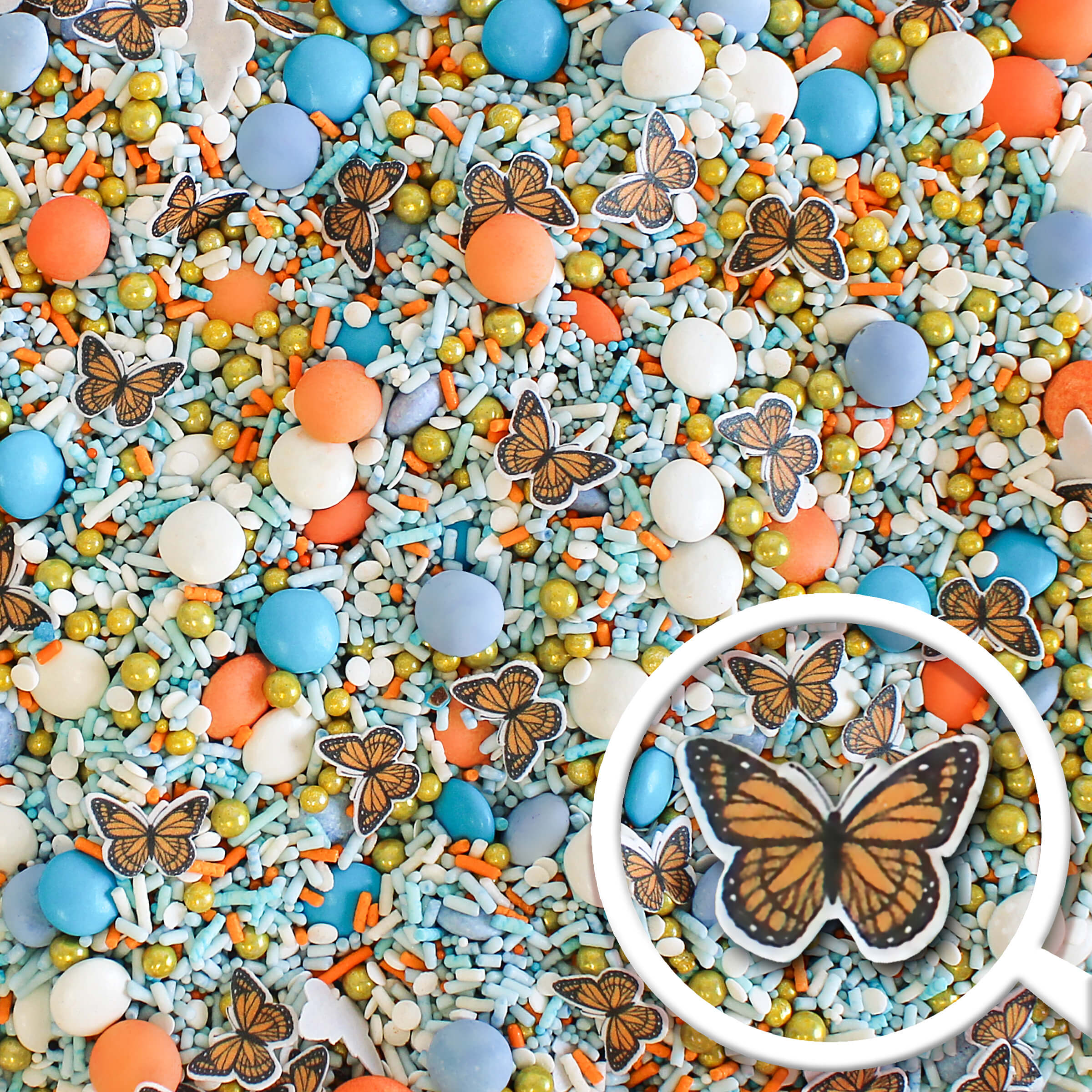 Monarch Butterfly Sprinkle Mix – Sprinkle Pop