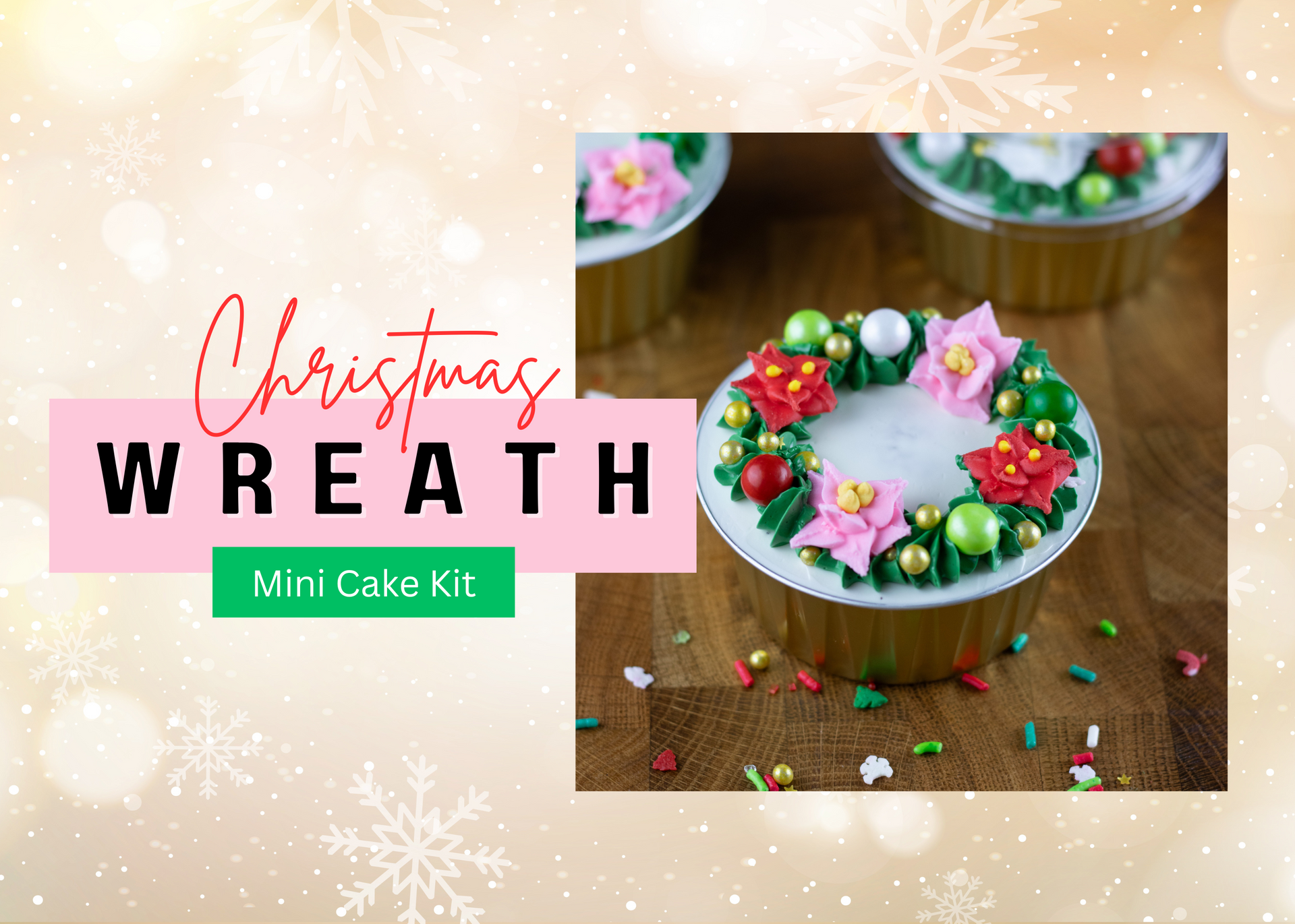FB Cornucopia Mini Cakes – Sprinkle Pop