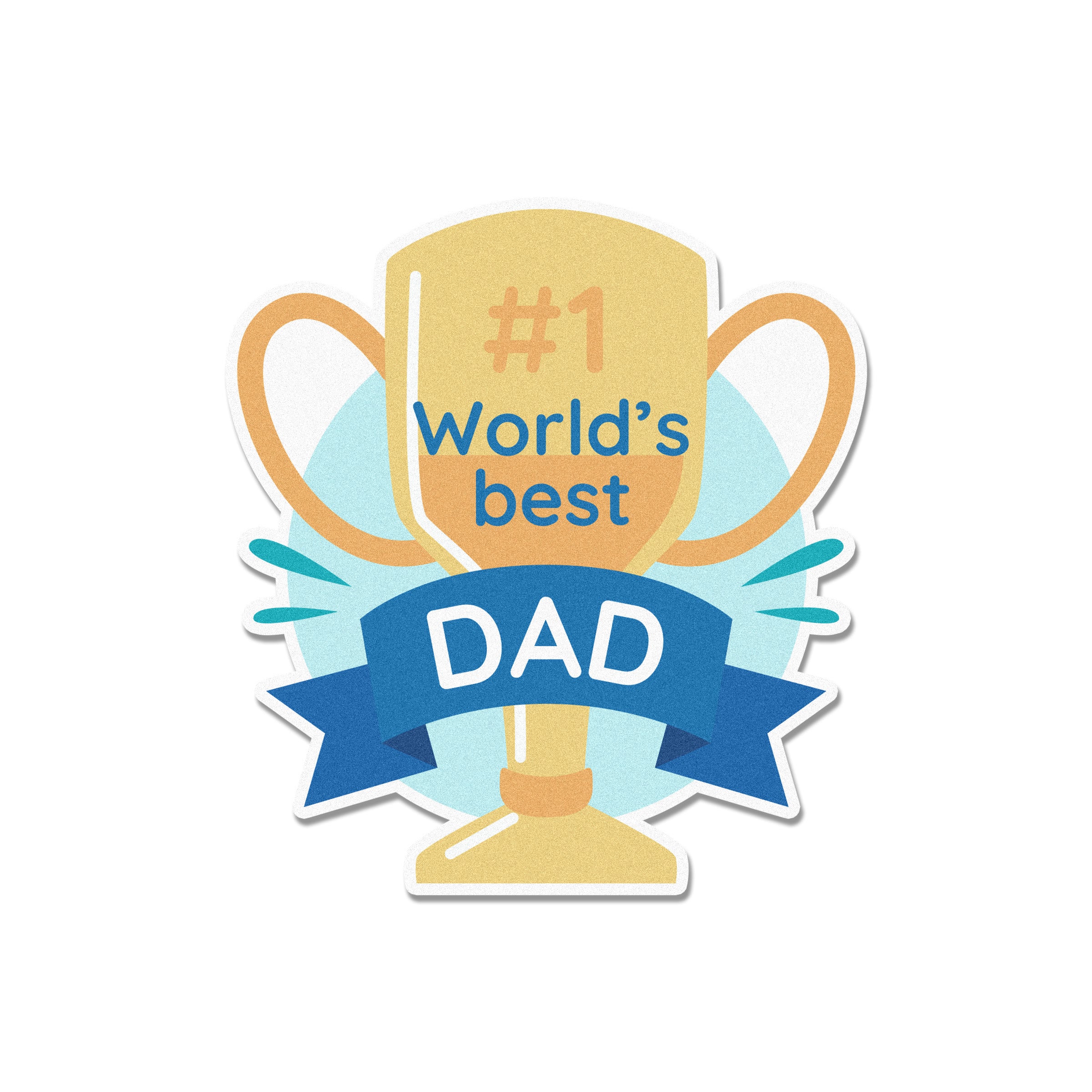 #1 Dad Edible Cupcake Toppers – Sprinkle Pop