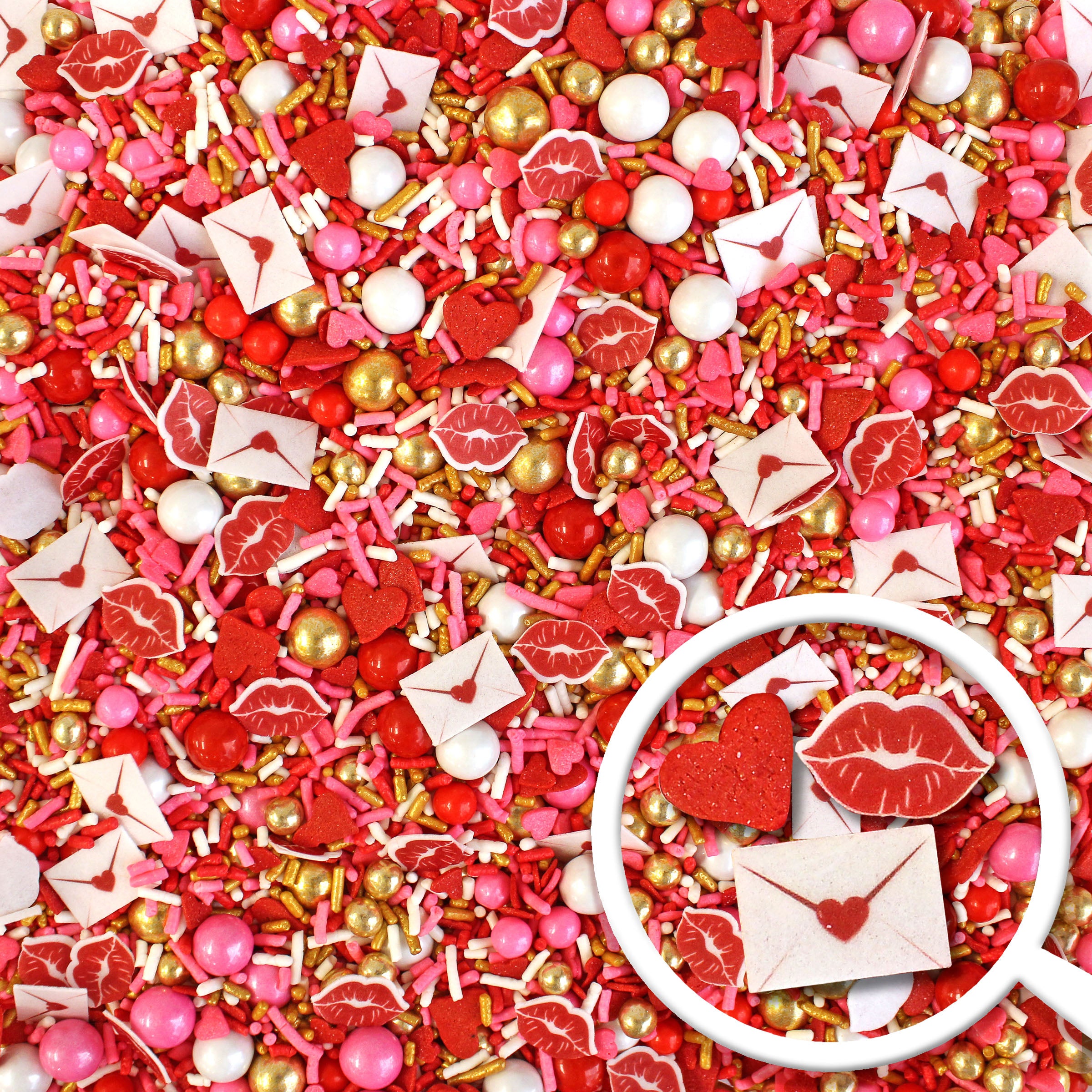 Cupid's Kiss Sprinkle Mix – Sprinkle Pop